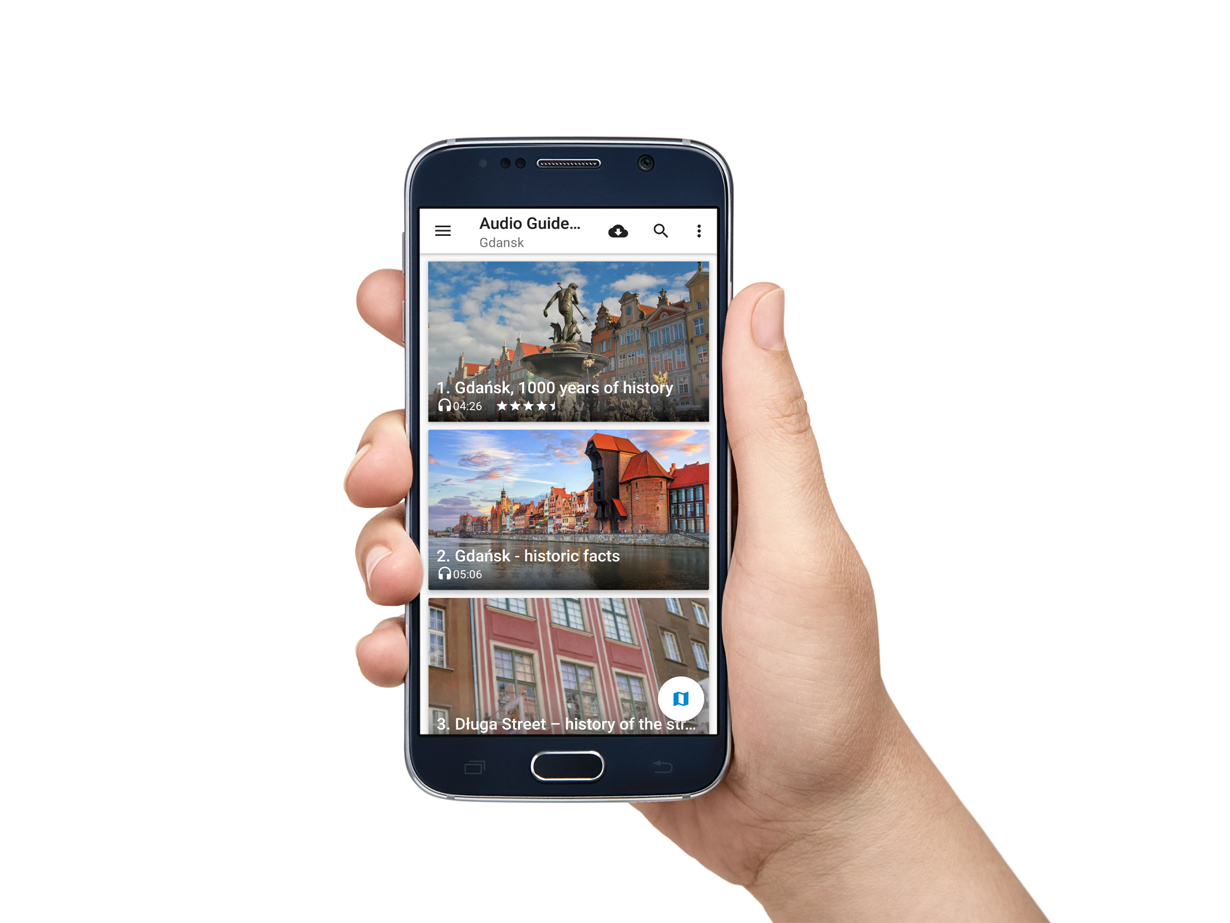 La aplicación audioguide (Android/IOS) - Mexpo | sistematourguide.eu